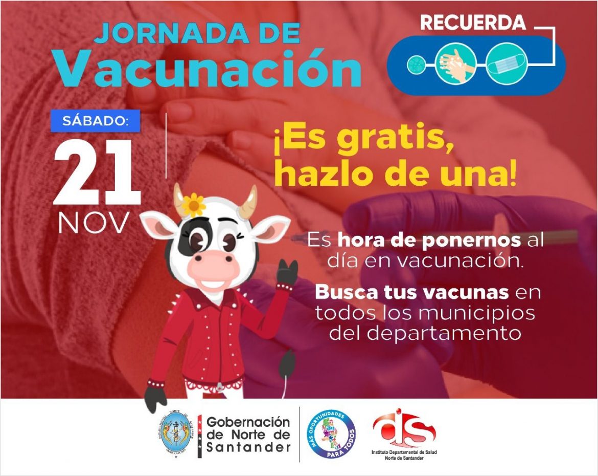 Última gran Jornada de Vacunación este sábado en Norte de Santander ... Última gran Jornada de Vacunación este sábado en Norte de Santander ...